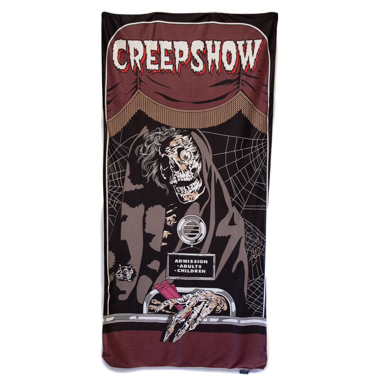 Creepshow Ticket Booth Lightweight Beach Towel – Middle of Beyond