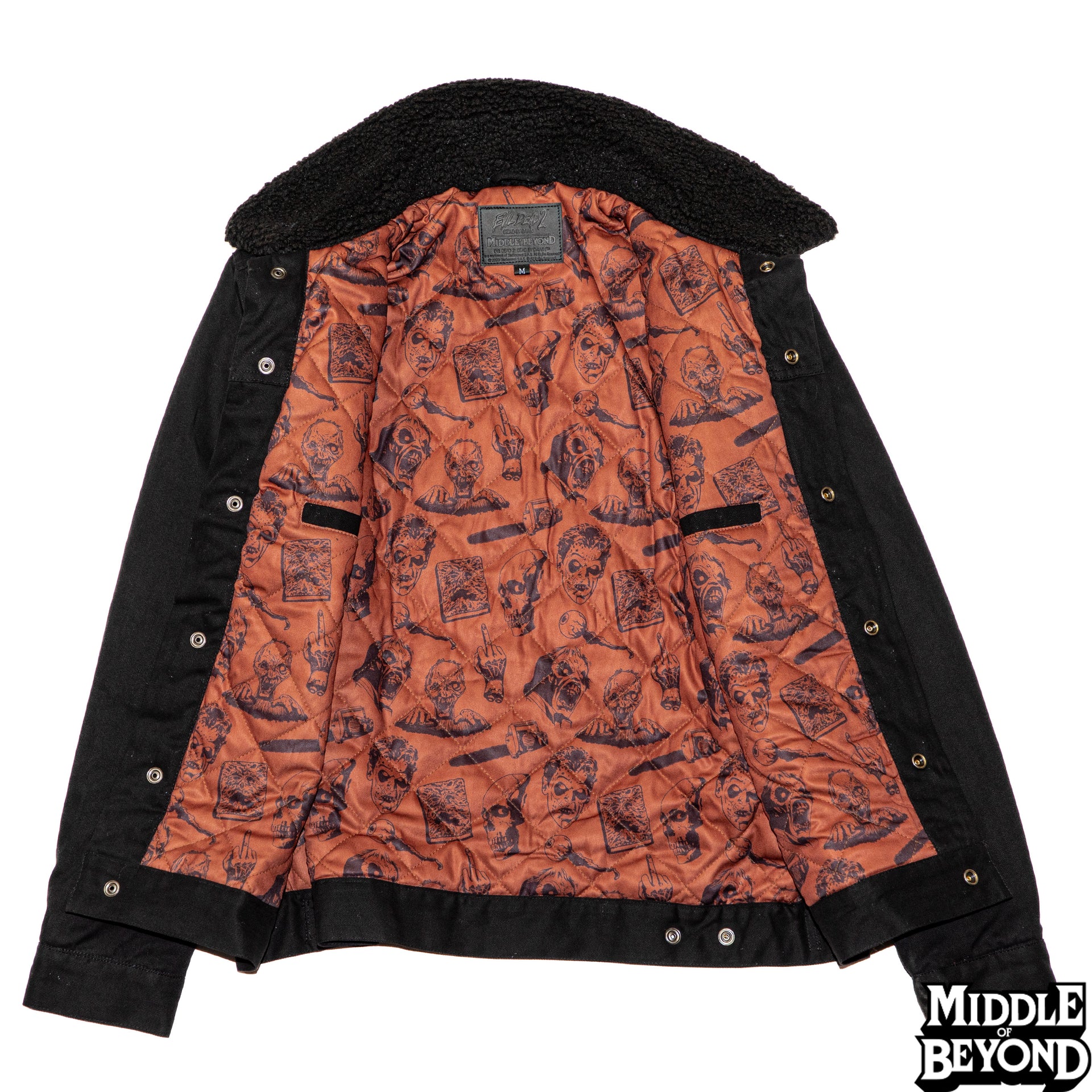 Evil Dead 2 Sherpa Collar Jacket – Middle of Beyond
