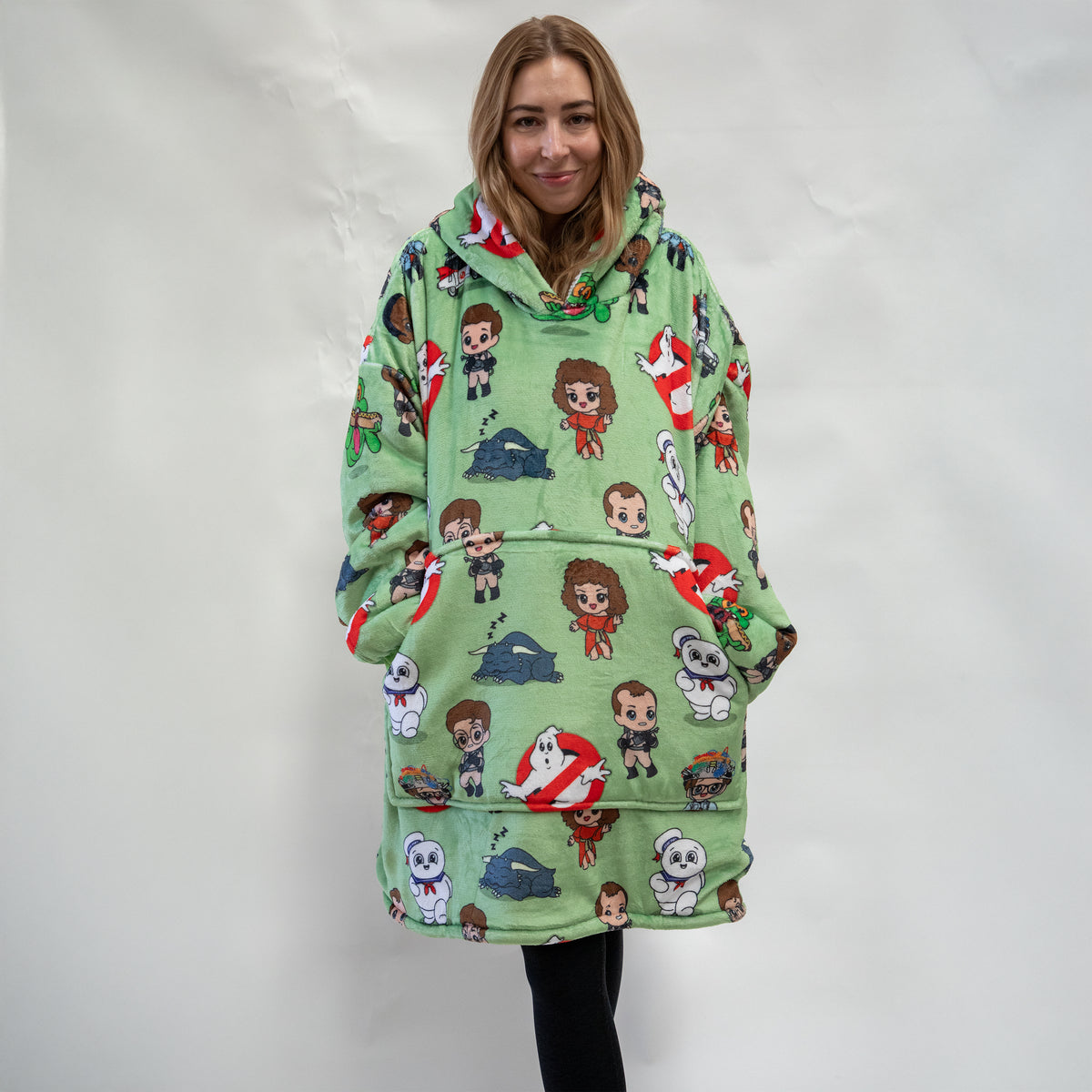 Ghostbusters Chibi Fleece Hoodie – Middle of Beyond