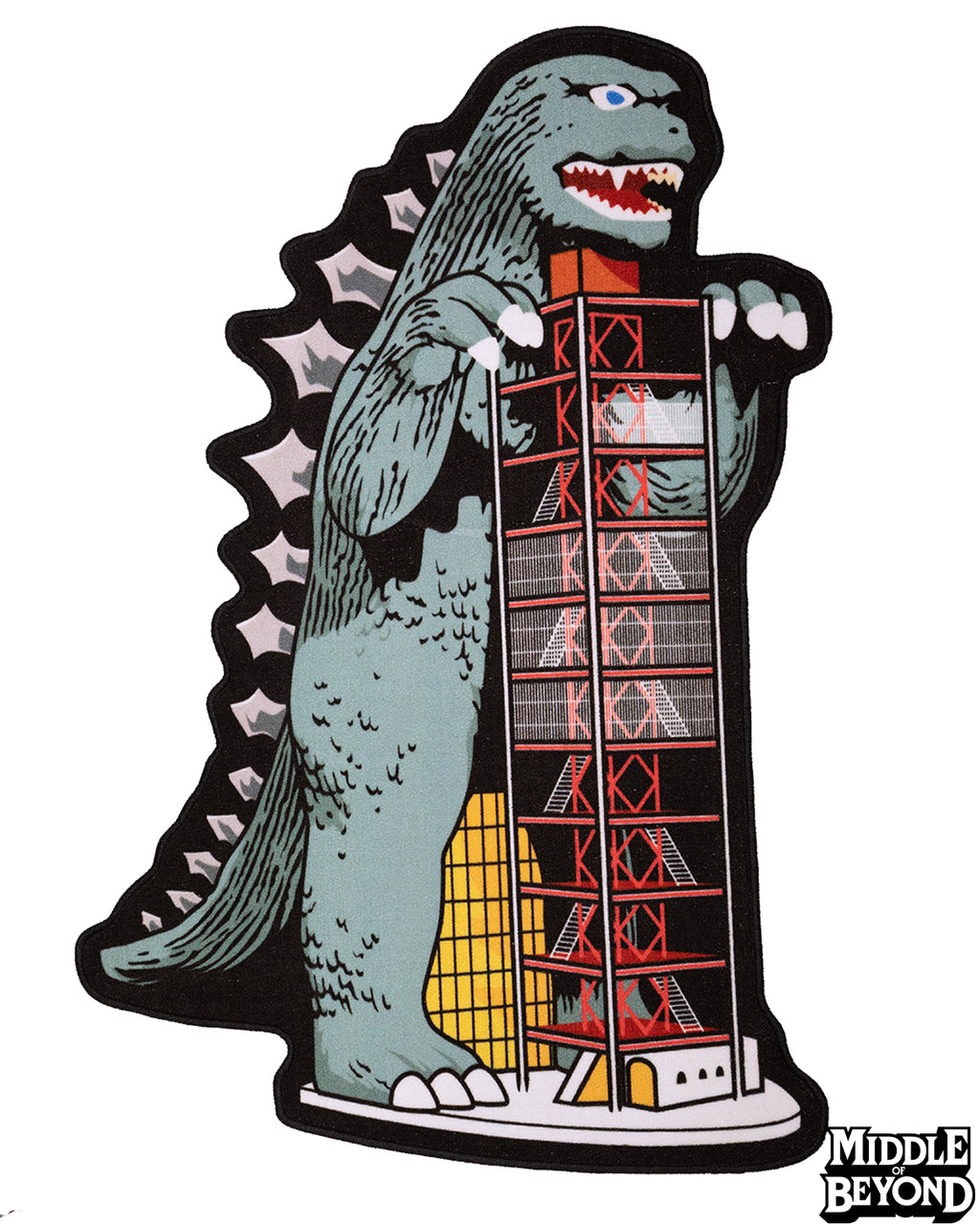 Godzilla Tower Rug ***PRE-ORDER*** – Middle of Beyond