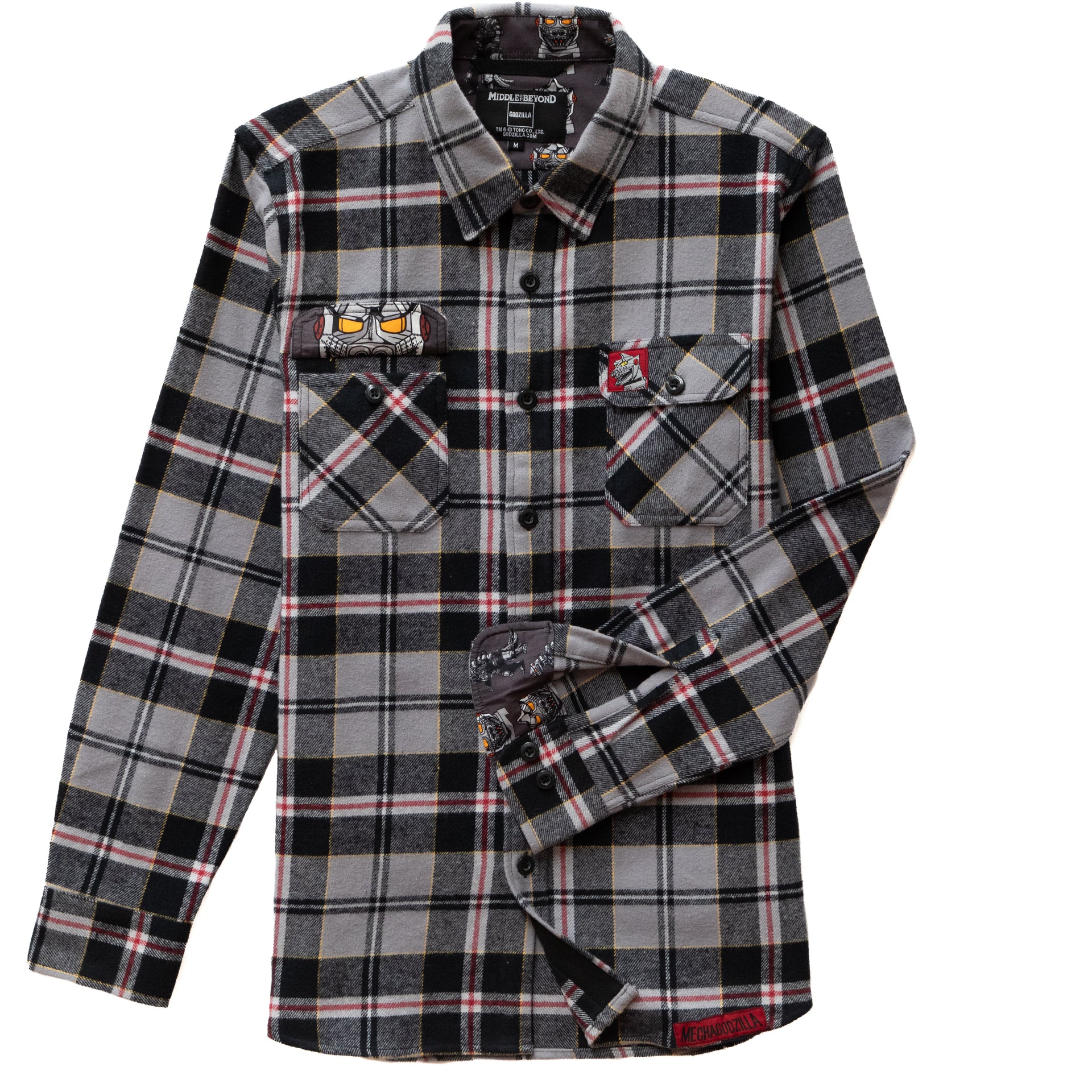 Godzilla Mechagodzilla Flannel – Middle of Beyond