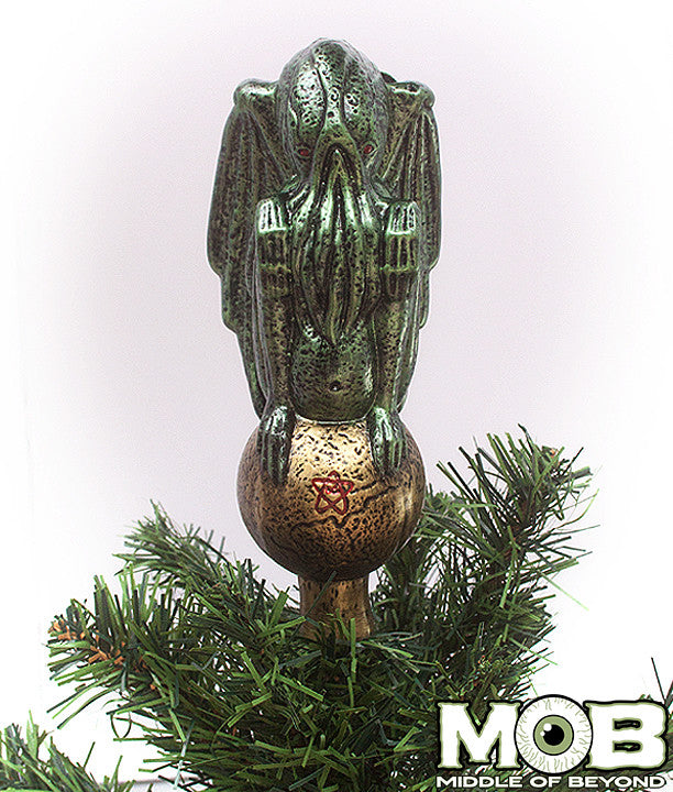 Cthulhu Glass Tree Topper – Middle of Beyond
